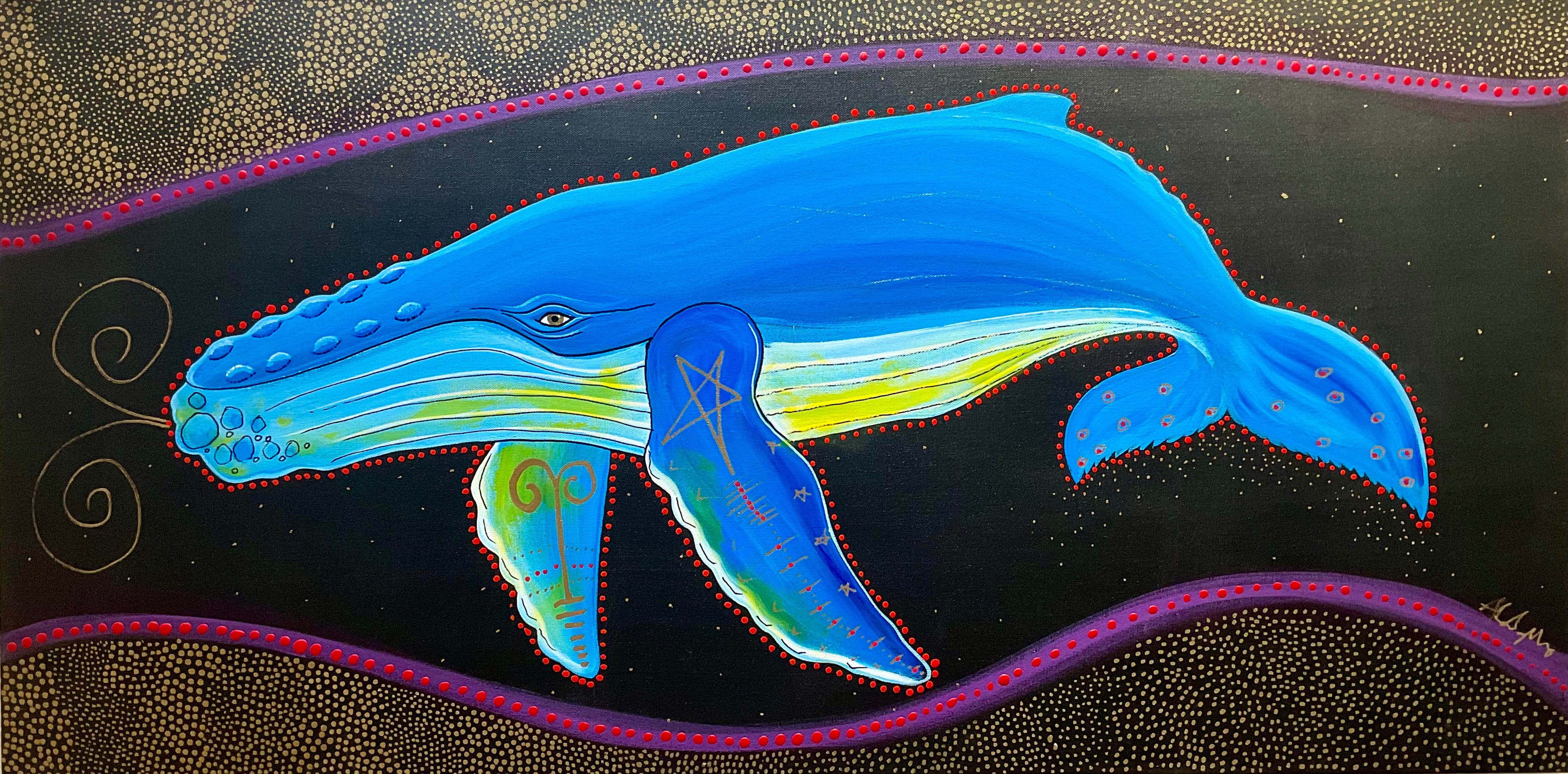 Humpback Swimming in the Milky Way #4 – The Prow Gallery