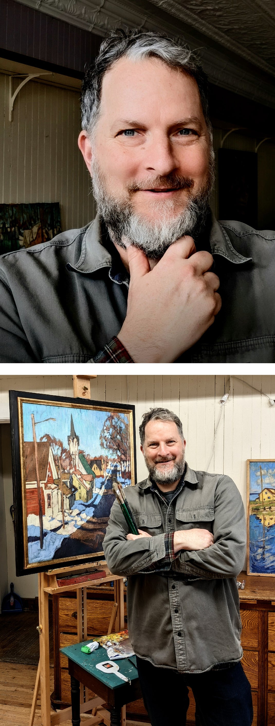 Being There: New Works in Oil by Tim McGuire – The Prow Gallery